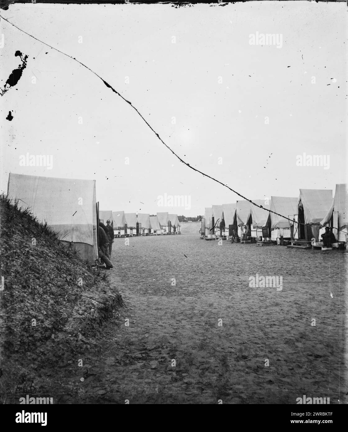 Camp on the beach Black and White Stock Photos & Images - Alamy