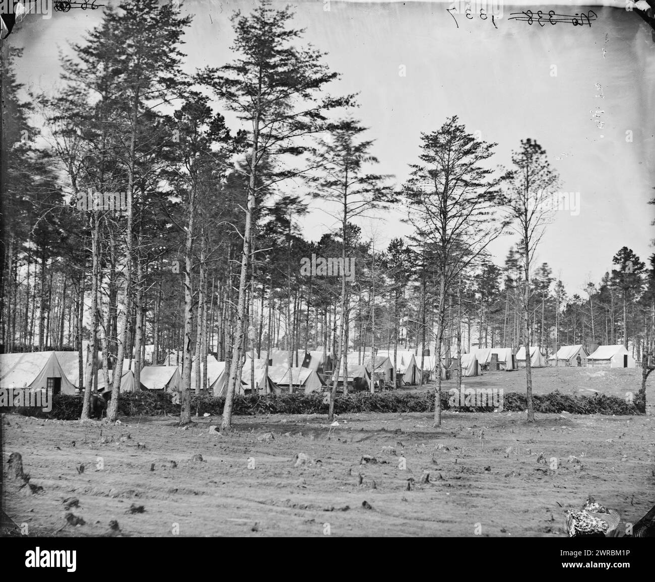 Brandy Station, Virginia. Headquarters, Army of the Potomac. Eastern ...