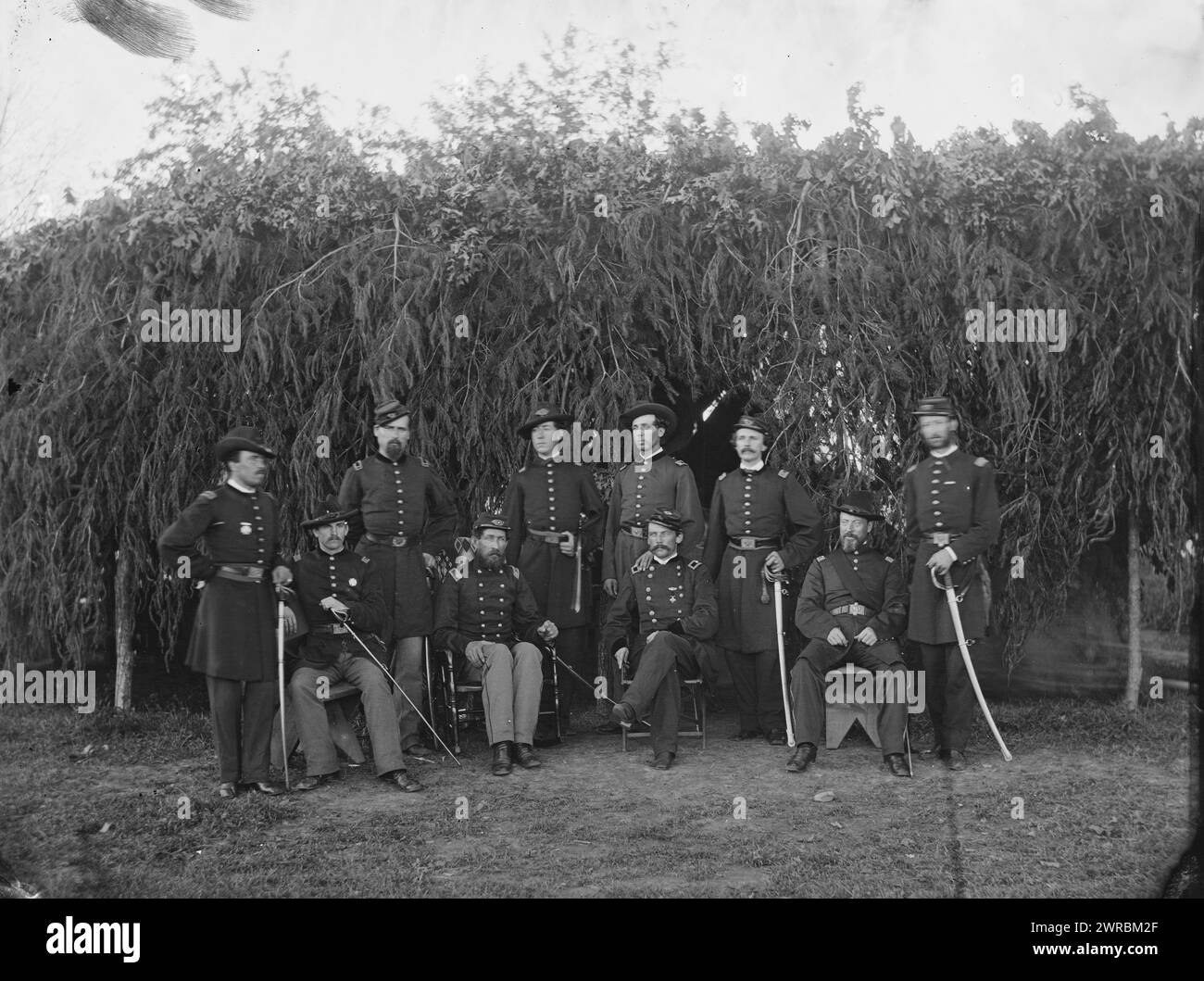Washington, District of Columbia (vicinity). Officers of 3d U.S ...