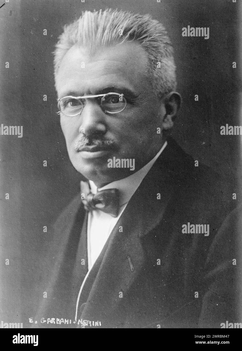 E. Garbani Nerini, Photo shows Evaristo Garbani-Nerini (1867-1944 ...