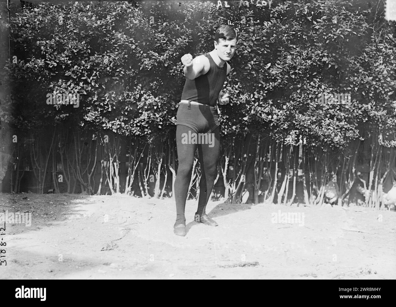 Al McCoy, Photograph shows middleweight champion boxer Al McCoy (1894 ...