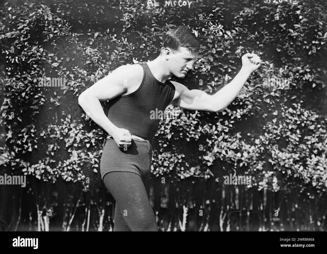 Al McCoy, Photograph shows middleweight champion boxer Al McCoy (1894 ...
