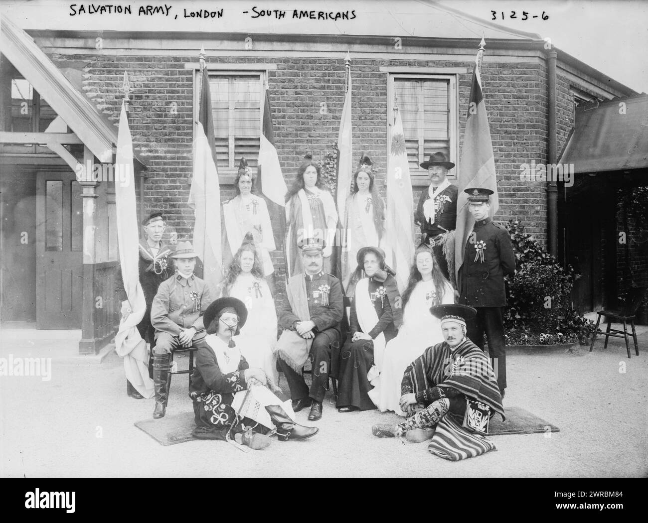 Salvation Army London South Americans Photograph Shows South