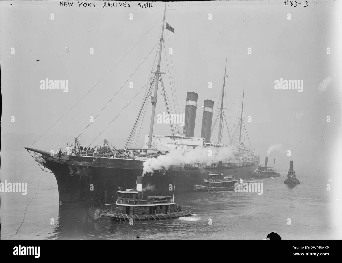 NEW YORK arrives, 8/9/14, Photograph shows the U.S.S. City of New York ...