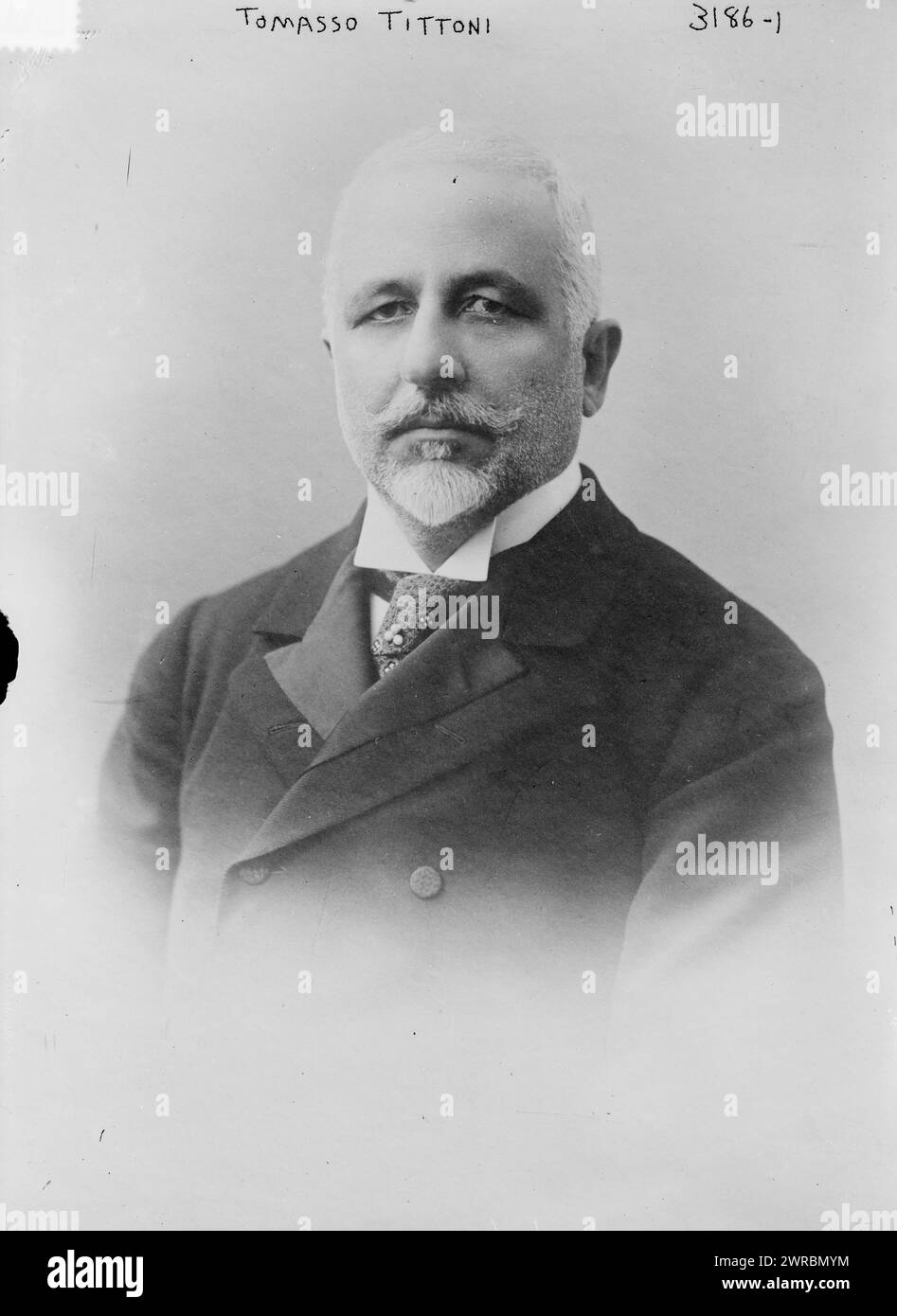 Tomasso Tittoni, Photograph shows Italian diplomat Tomasso Tittoni ...
