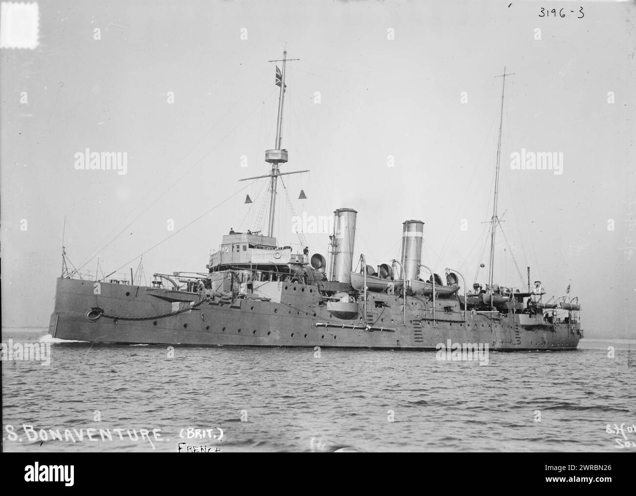 British royal navy cruiser launched hi-res stock photography and images ...