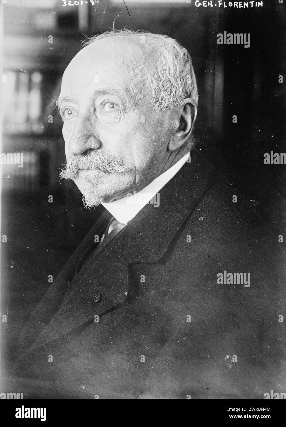 Gen. Florentin, Photograph shows General Georges Auguste Florentin ...