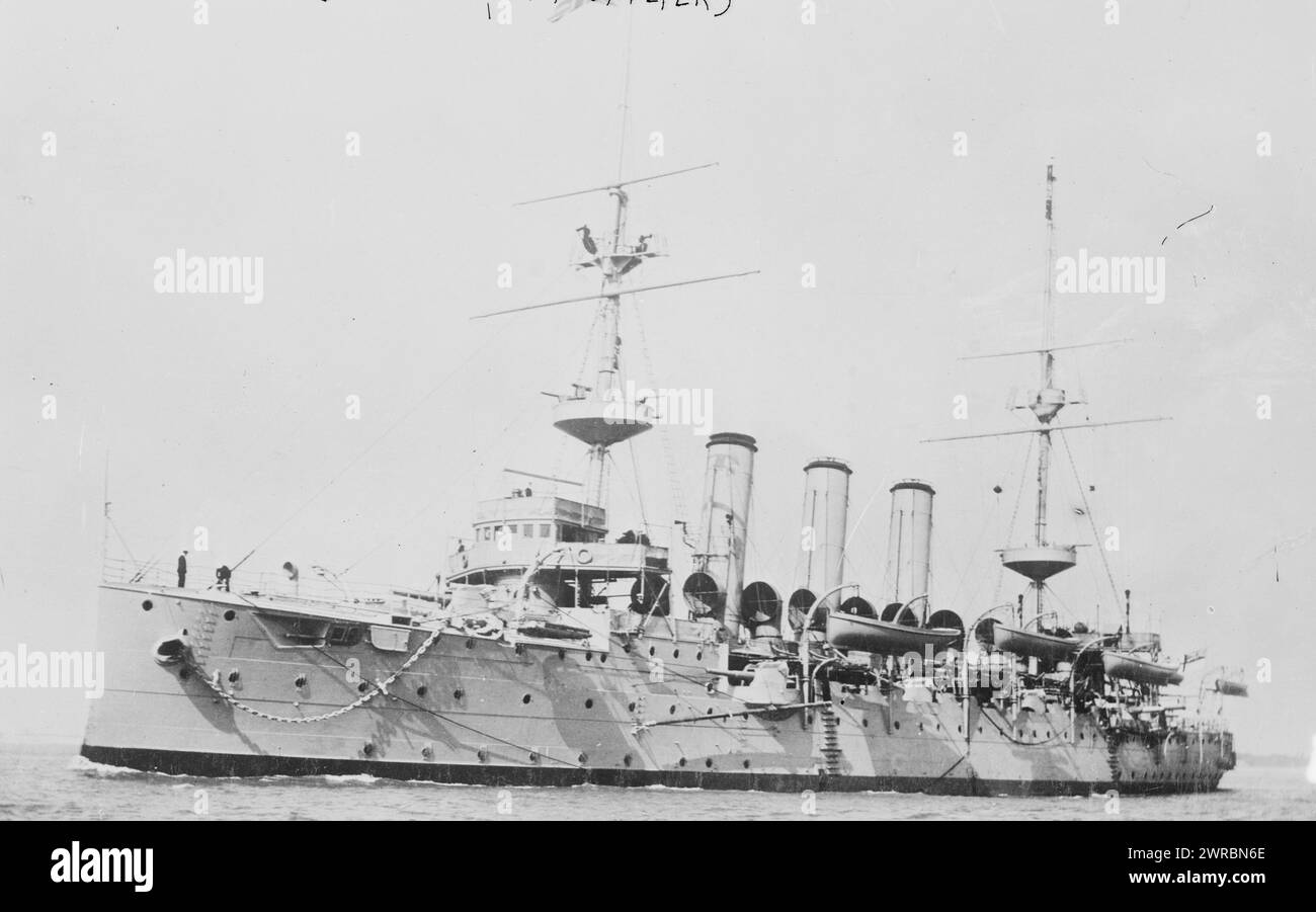 HERMES (Sister ship of HIGHFLYER), Photo shows the HMS Hermes, a ...