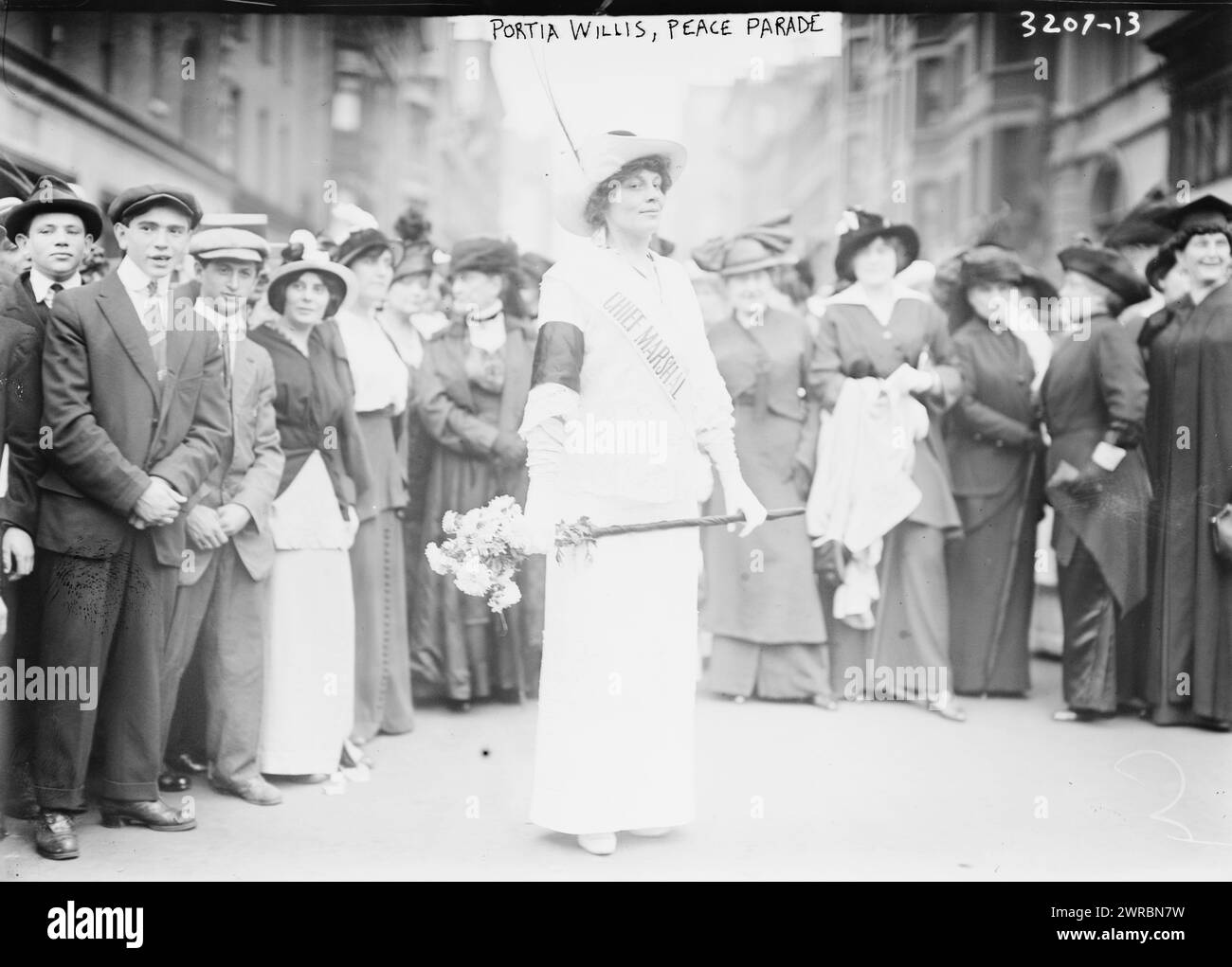 Peace Parade, Portia Willis, Photograph shows participants in the women ...