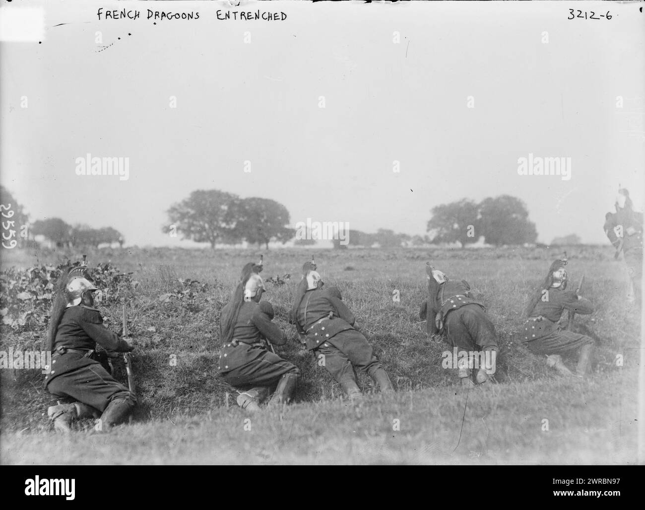 French dragoons entrenched hi-res stock photography and images - Alamy