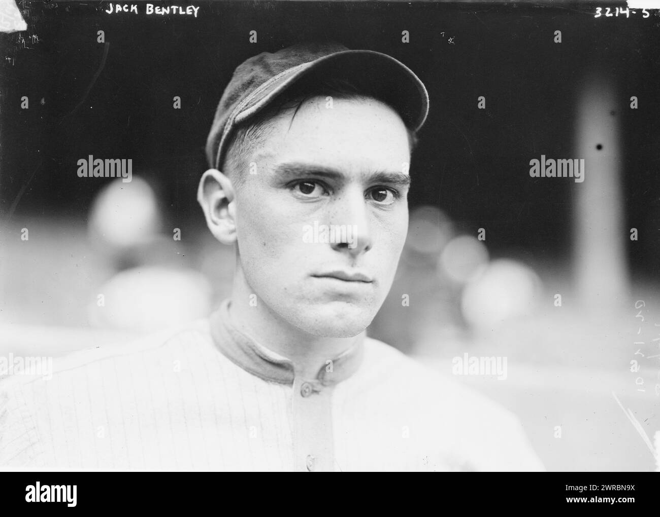 Jack Bentley, Washington AL (baseball), 1914, Glass negatives, 1 ...