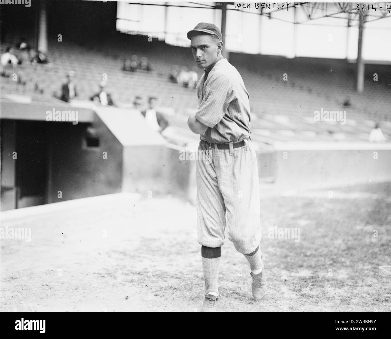 Jack Bentley, Washington AL (baseball), 1914, Glass negatives, 1 ...