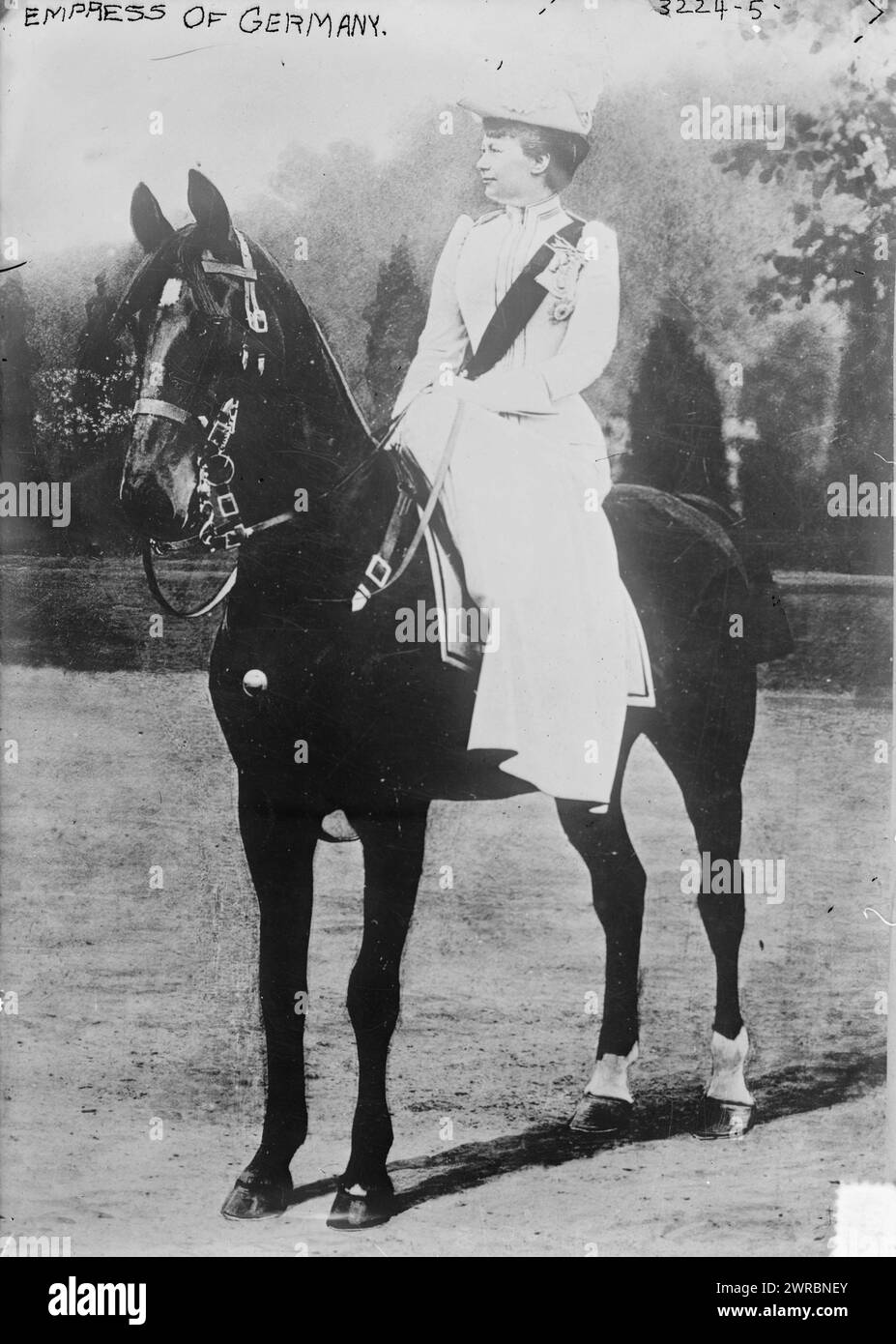 Kaiser wilhelm ii with a horse hi-res stock photography and images - Alamy