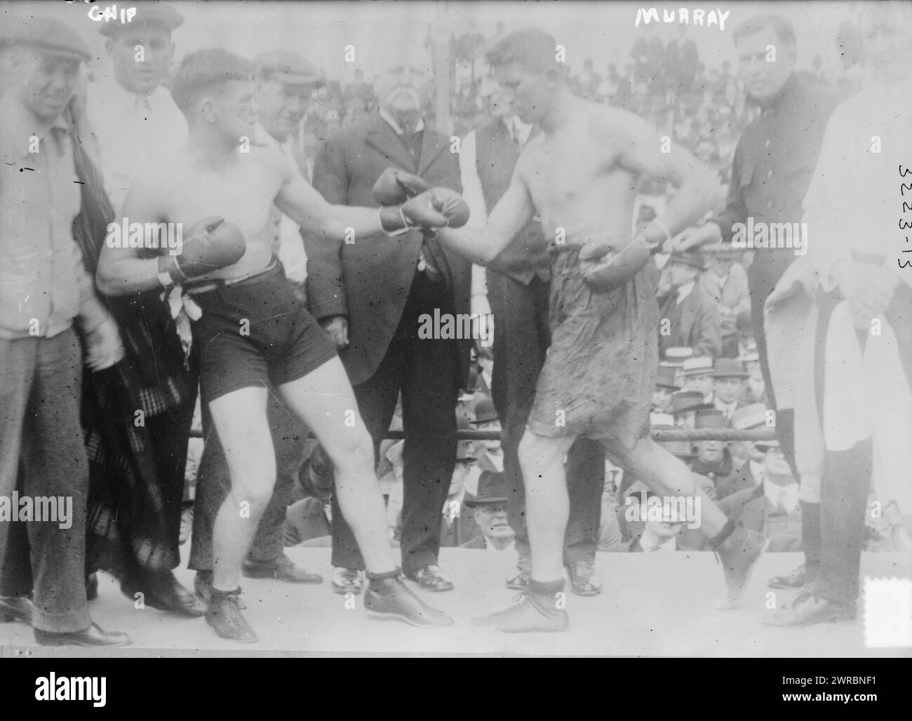 Chip and Murray, Photograph shows boxers George Chip and 'Fighting ...