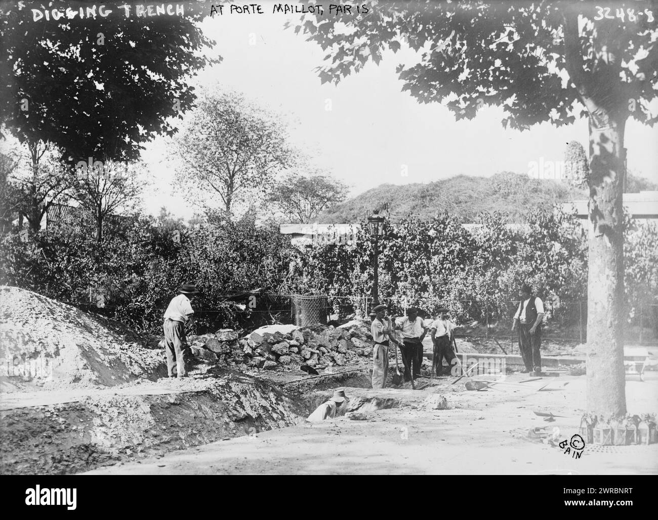 Defensive trench hi-res stock photography and images - Alamy