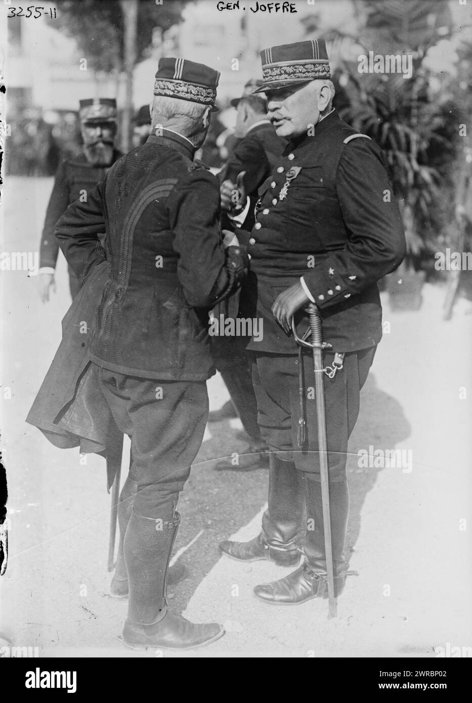 Gen. Joffre, Photograph shows French general Joseph Jacques Césaire ...