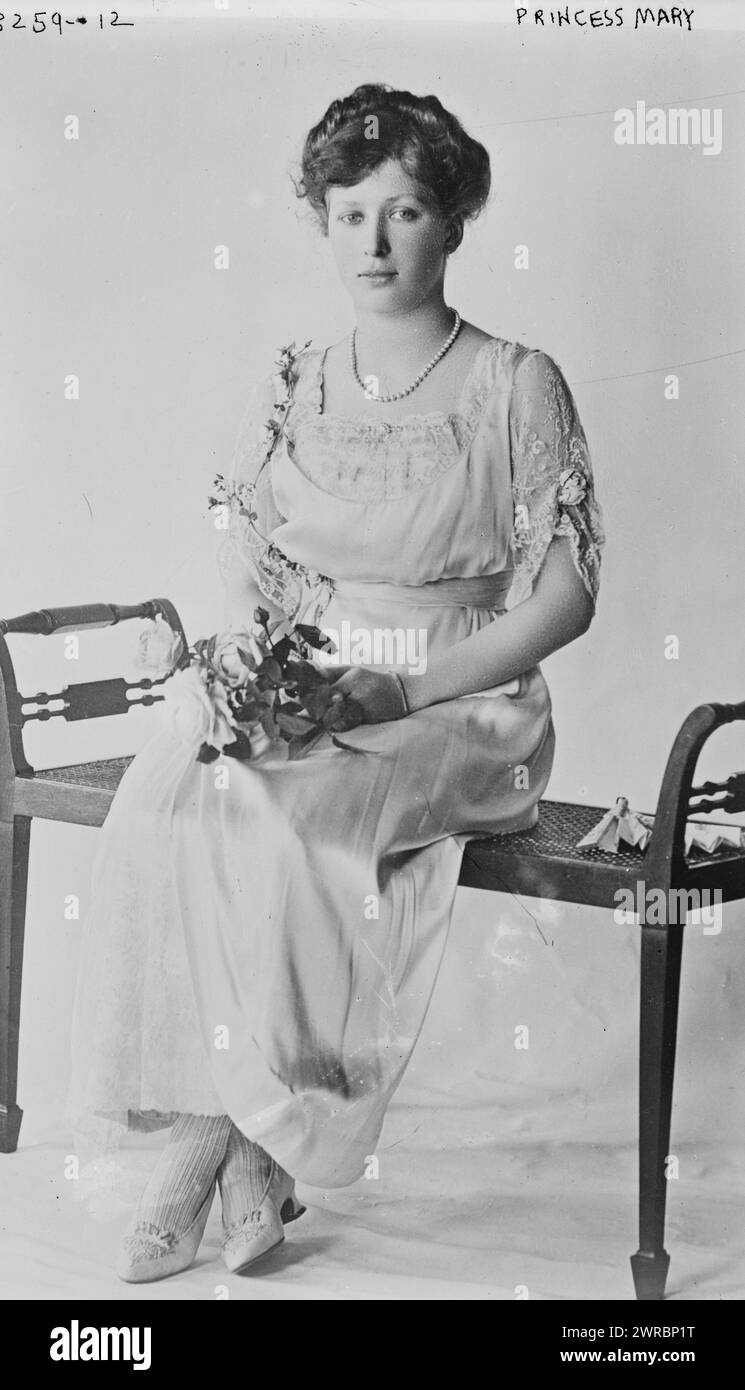 Princess Mary, Photograph shows Princess Mary, Princess Royal and ...