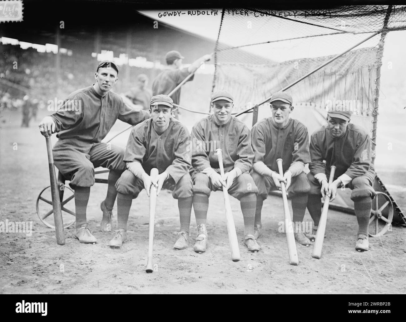 Hank Gowdy, Dick Rudolph, Lefty Tyler, Joey Connolly, Oscar Dugey ...