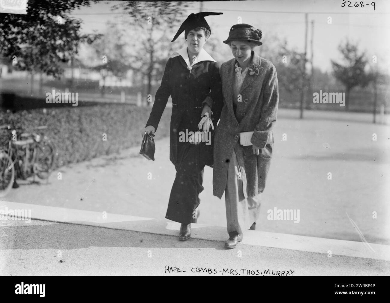 Hazel Combs, Mrs. Thos. Murray, Photograph shows Hazel Combs who was a ...