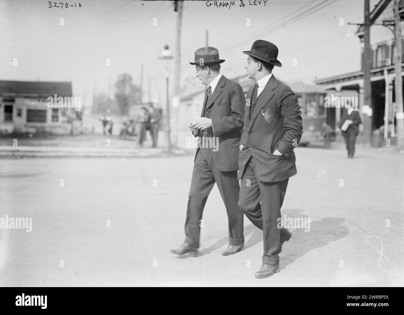 Graham & Levy, Photograph shows John J. Graham and George M. Levy who ...