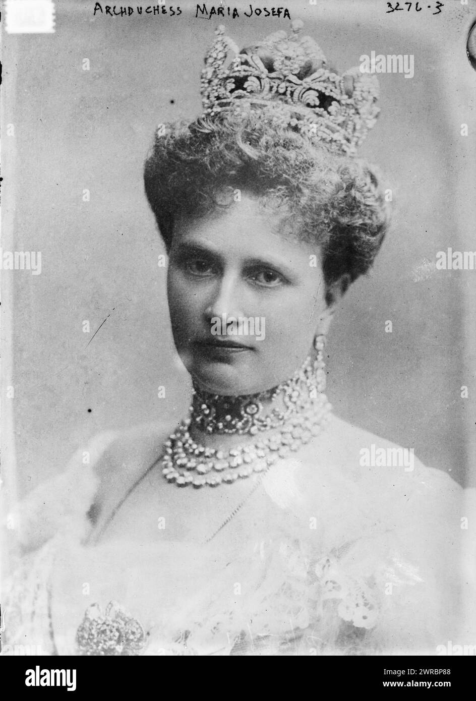 Archduchess Maria Josefa, between ca. 1910 and ca. 1915, Glass ...