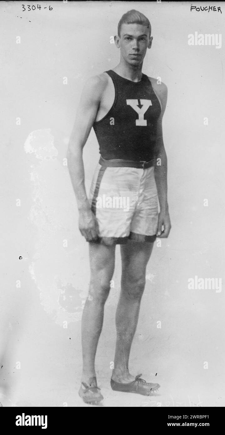 Poucher, Photograph shows runner R.W. Rollinson Whittingham Poucher ...