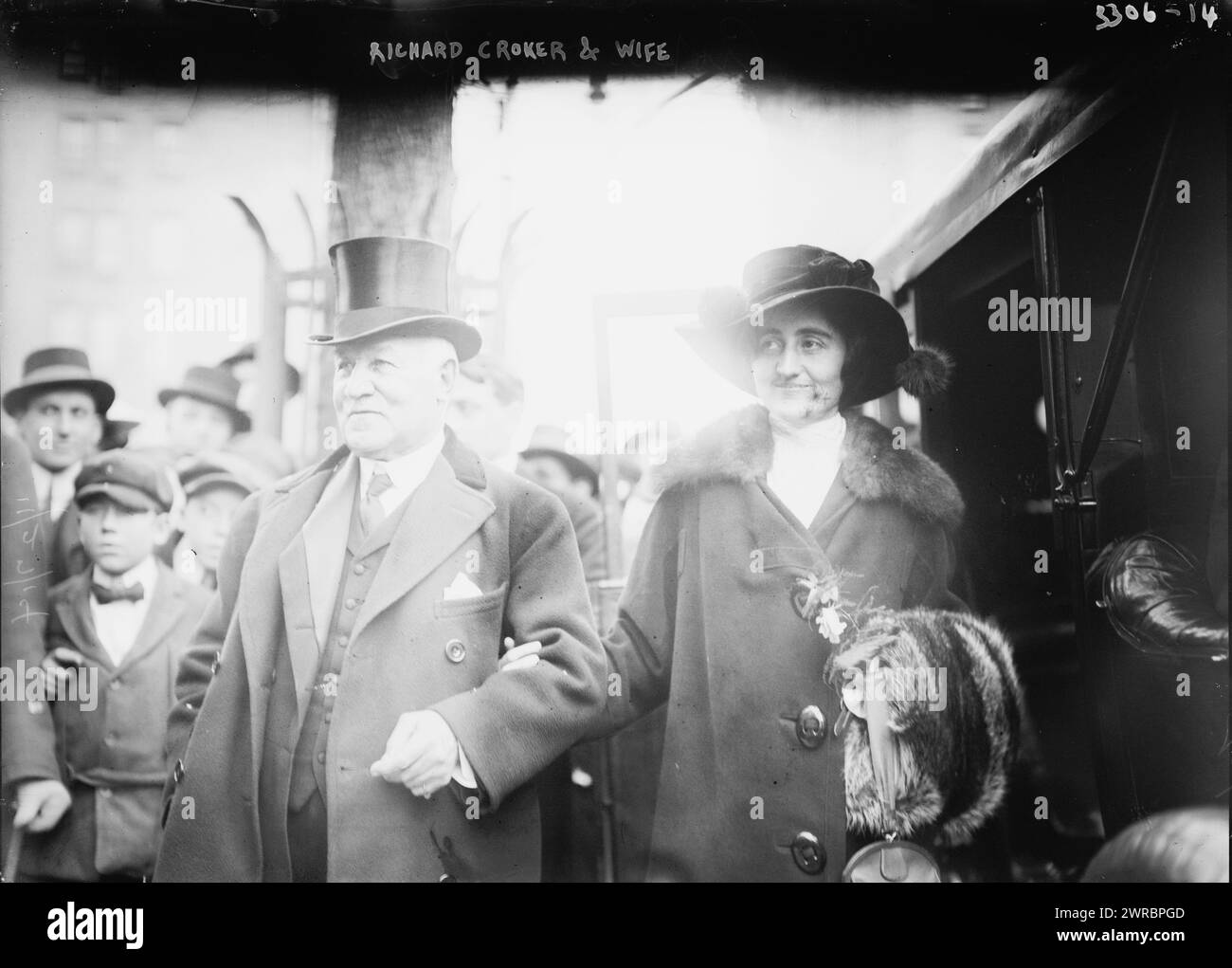 Richard Croker and wife, between ca. 1910 and ca. 1915, Glass negatives ...