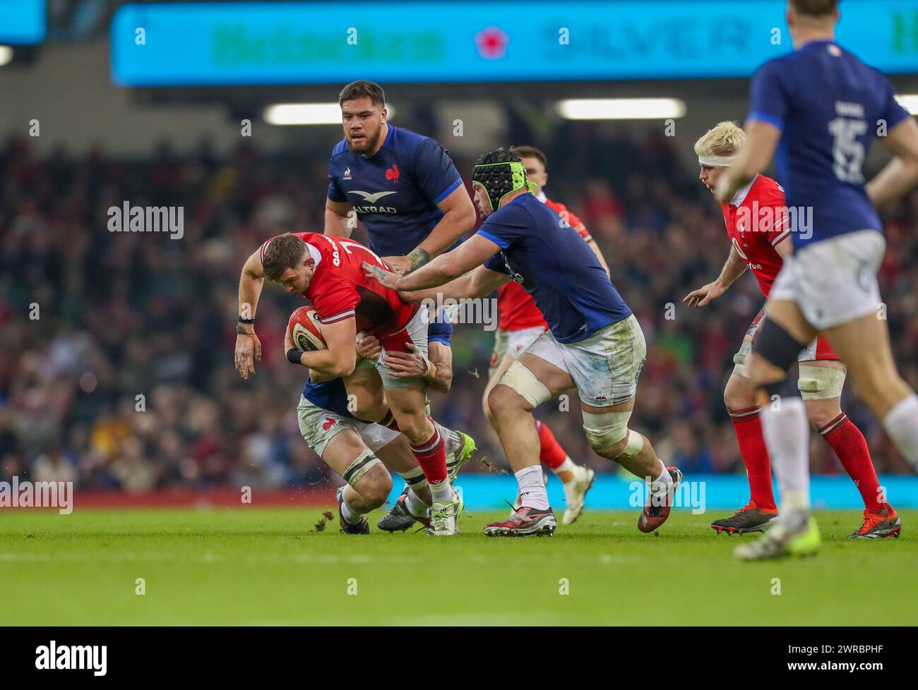 10th March 2024; Principality Stadium, Cardiff, Wales: Six Nations ...