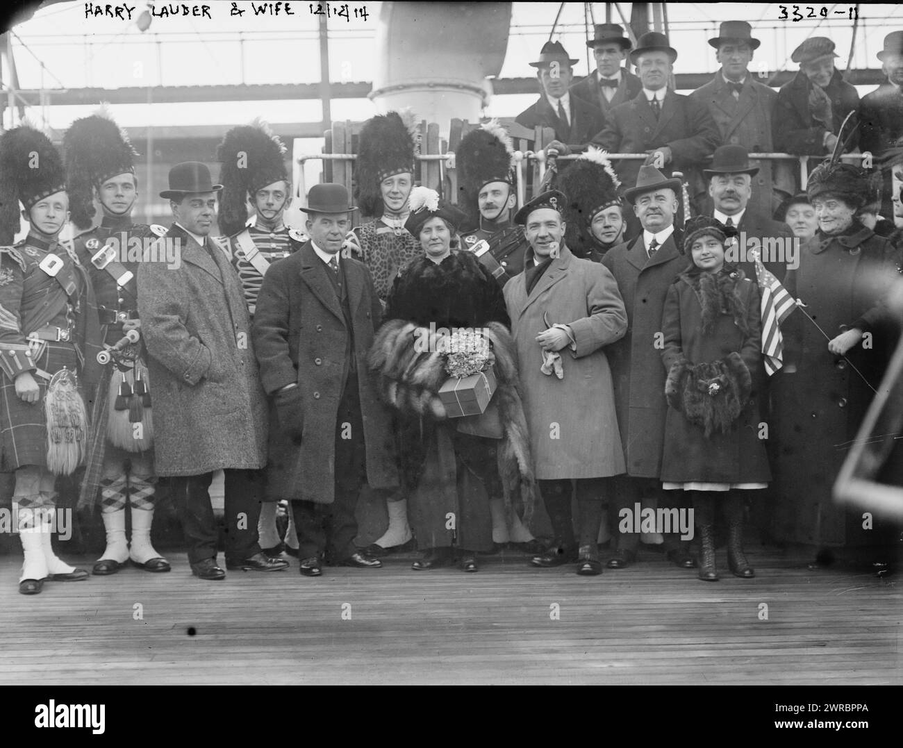 Harry Lauder and wife, 12/12/14 Stock Photo - Alamy
