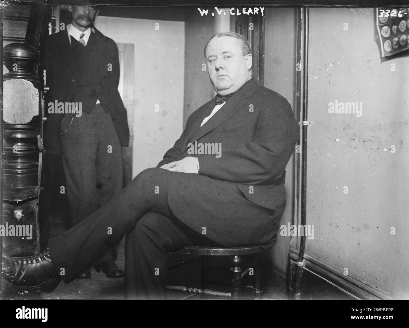 W.V. Cleary, Photograph shows William V. Cleary, town clerk of ...