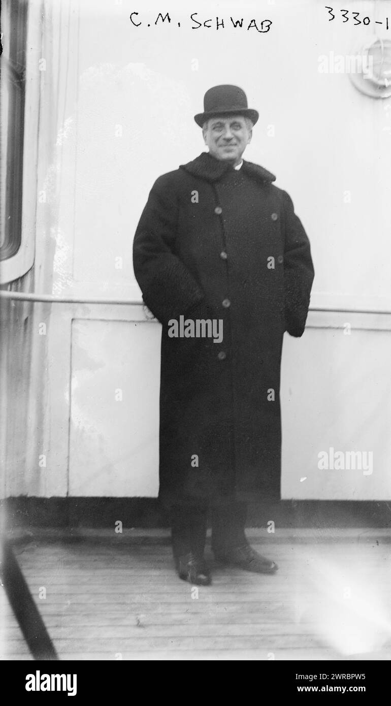 Steel magnate charles michael schwab hi-res stock photography and ...