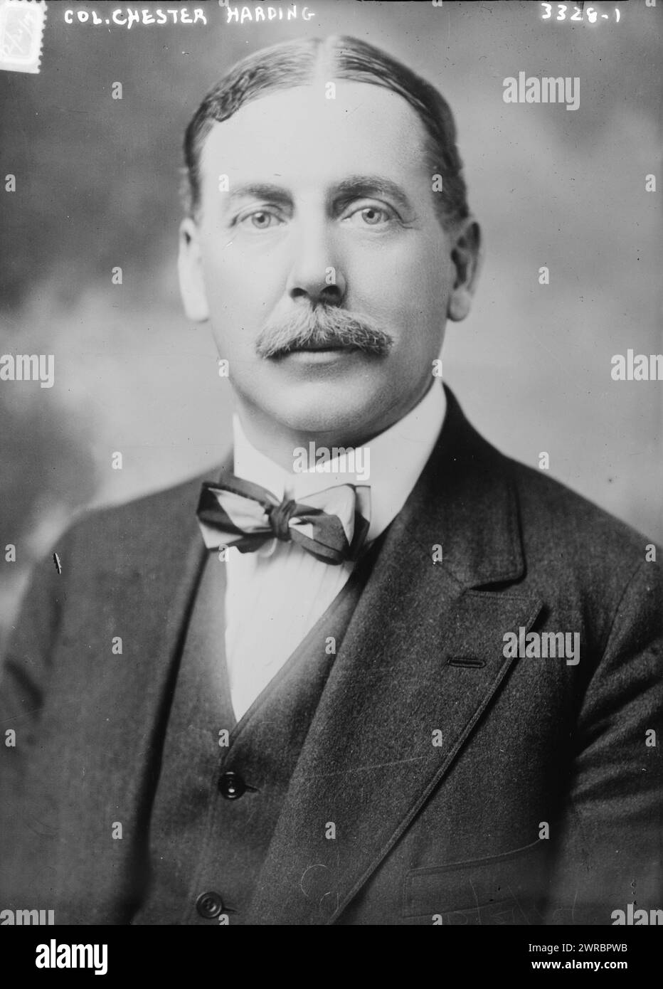 Col. Chester Harding, Photograph shows Chester Harding (1866-1936) who served as Governor of the ...