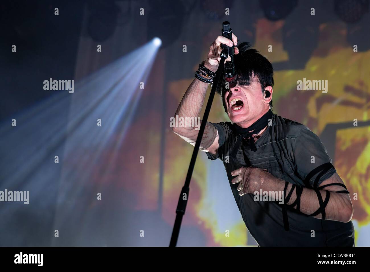 Madison, USA. 10th Mar, 2024. Gary Numan at The Sylvee on March 10 ...