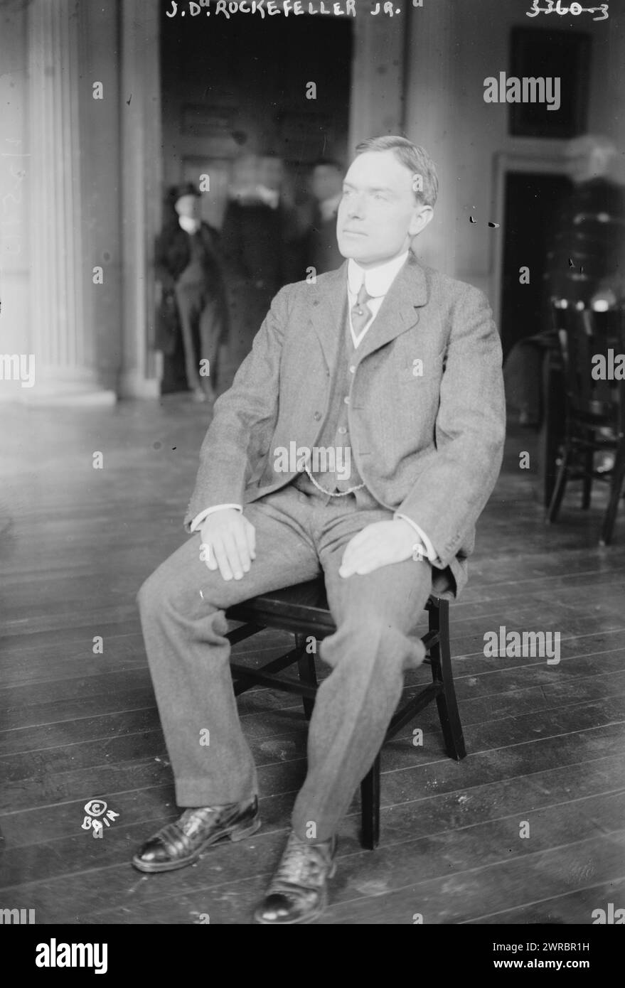 J.D. Rockefeller, Jr., Photograph shows John D. Rockefeller, Jr. (1874 ...