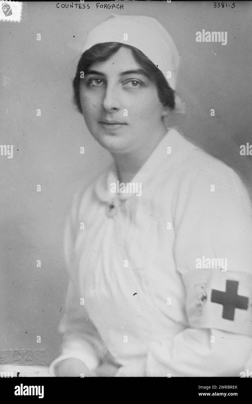 Countess Forgach, Photograph shows Ilona von Rosty (born Countess ...