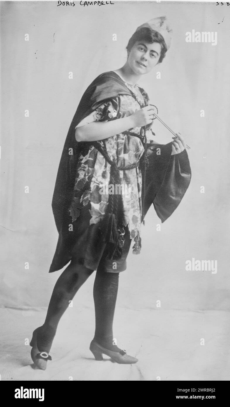 Doris Campbell, between ca. 1910 and ca. 1915, Glass negatives, 1 ...