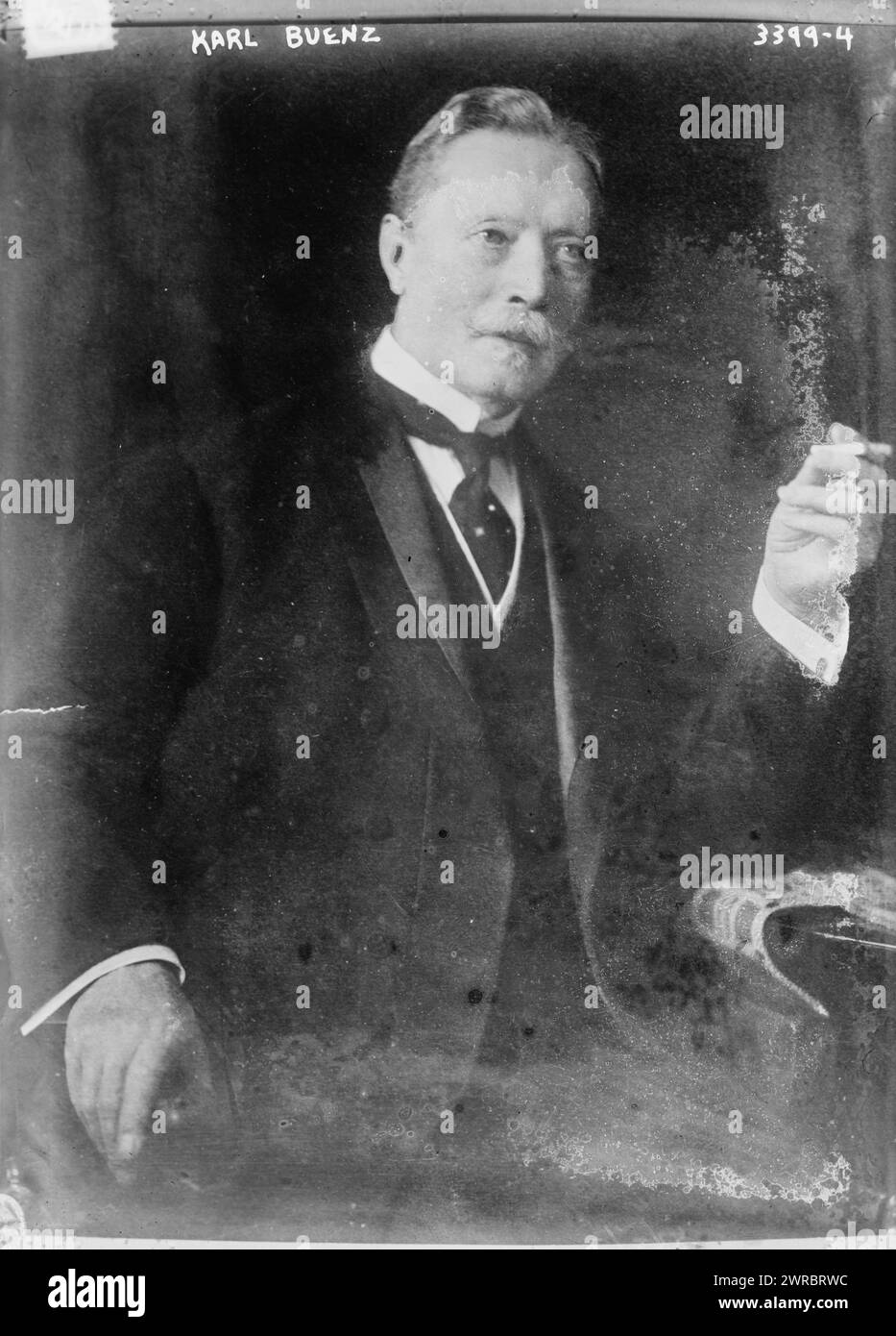 Karl Buenz, Phoograph shows Karl (Carl) Gottleib Bünz (Buenz) who was a ...