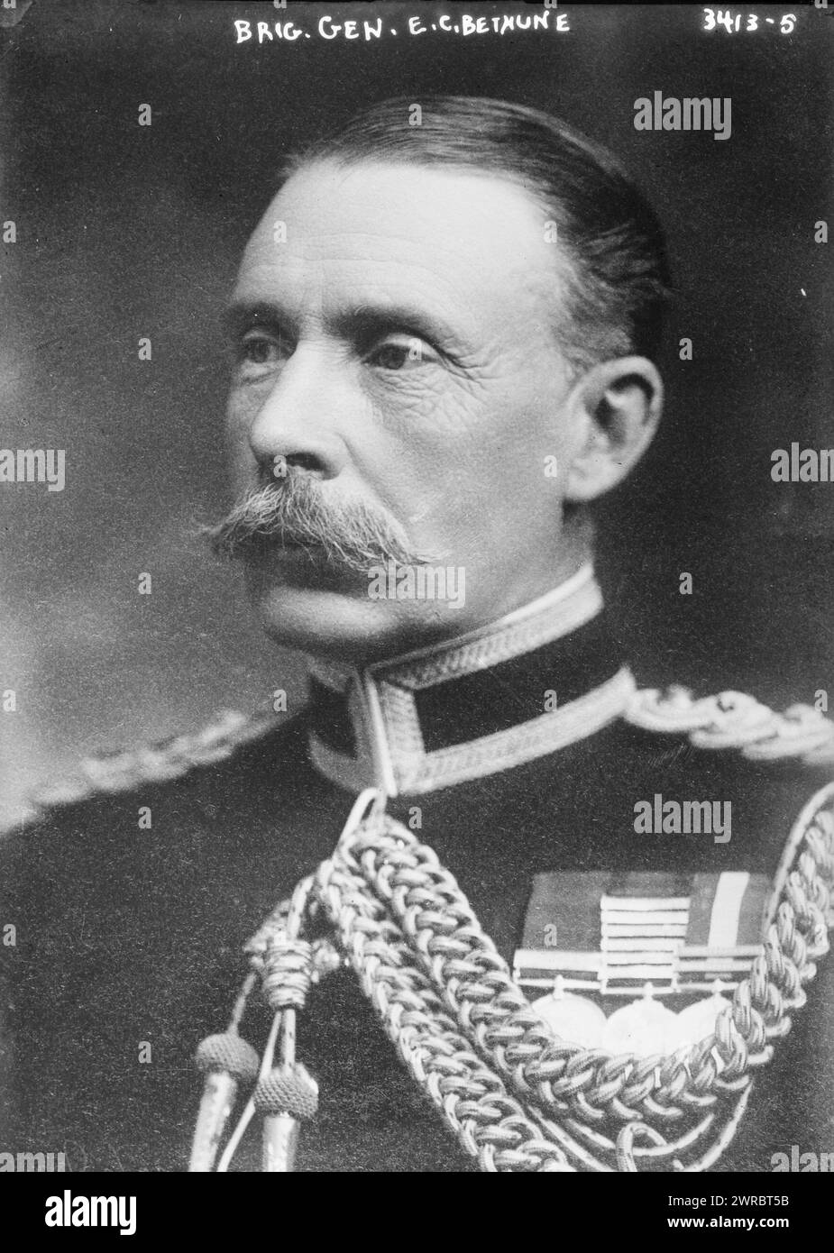 Brig. Gen. E.C. Bethune, Photograph shows Sir Edward Cecil Bethune ...