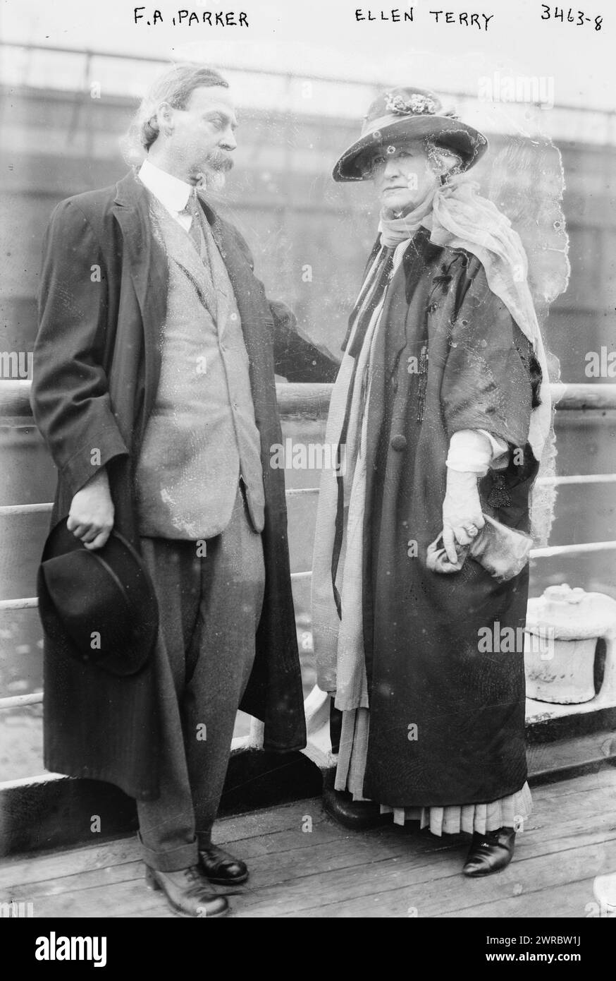 F.A. Parker, Ellen Terry, Photograph shows actress Ellen Terry (1847 ...