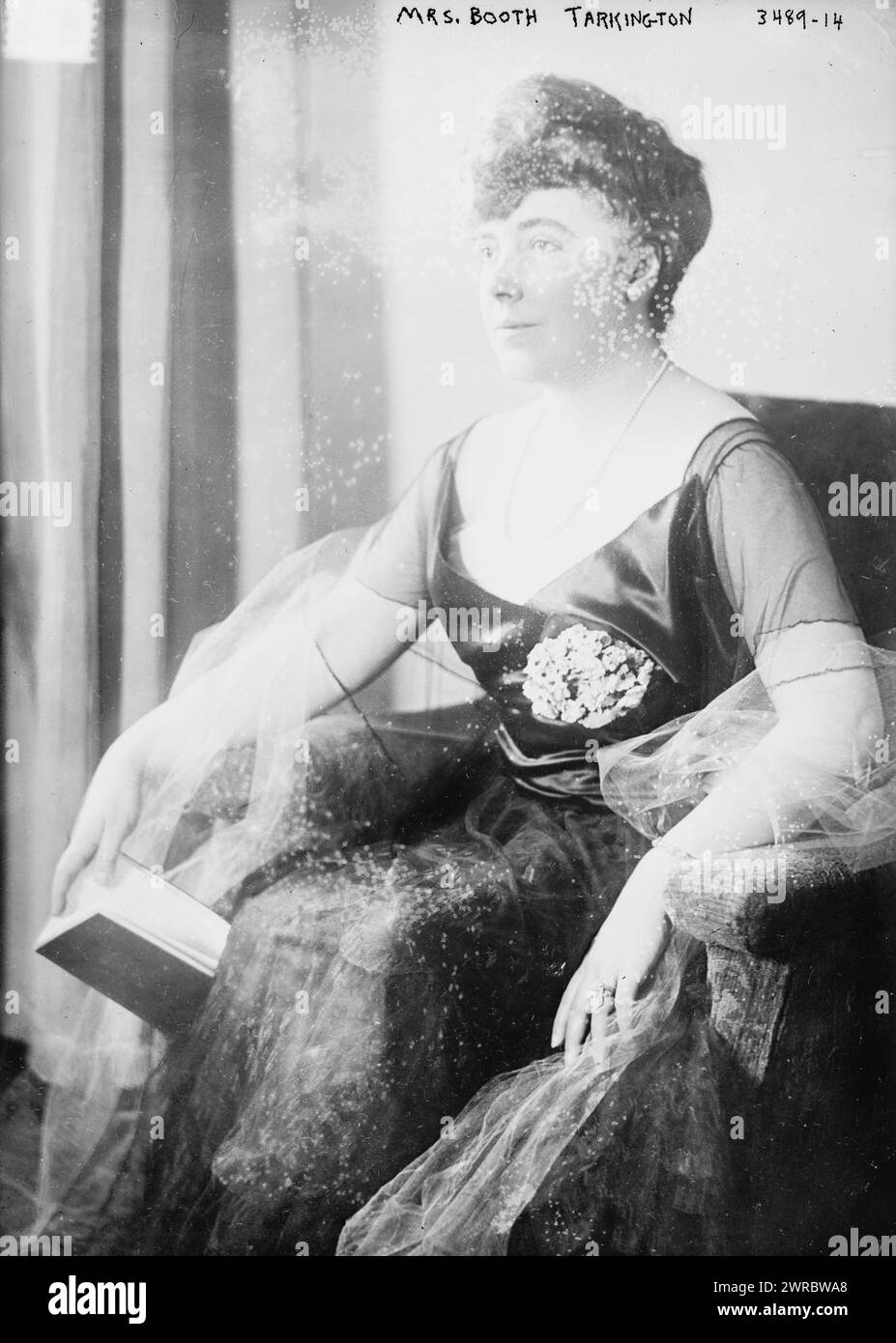 Mrs. Booth Tarkington, between ca. 1910 and ca. 1915, Glass negatives ...