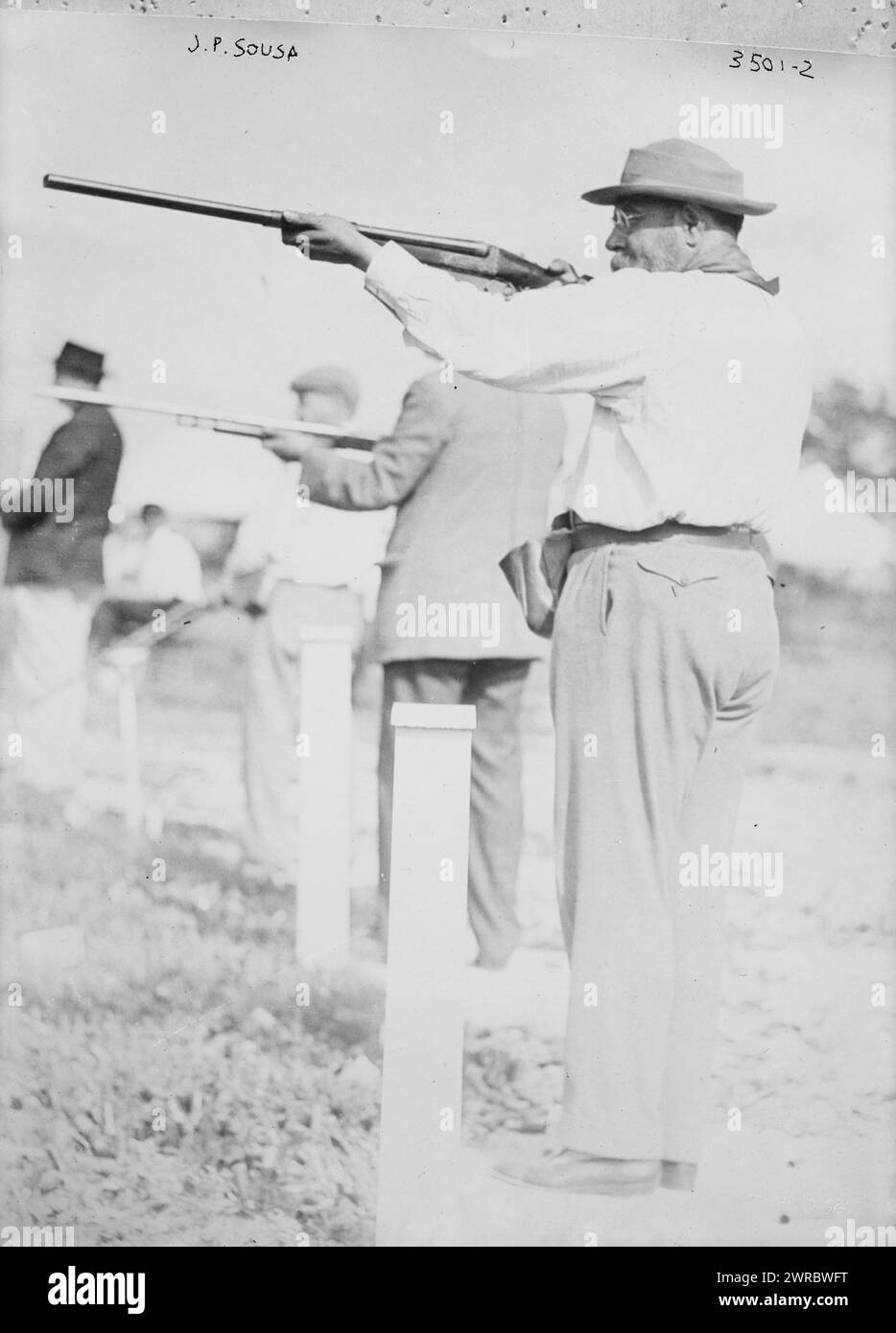 J.P. Sousa, Photo shows composer and conductor John Philip Sousa ...