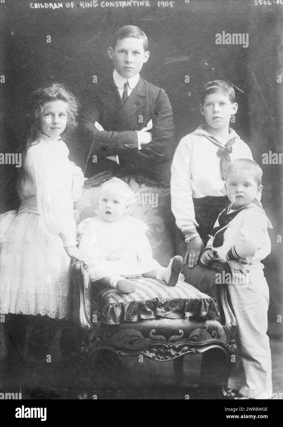 Children of king constantine hi-res stock photography and images - Alamy