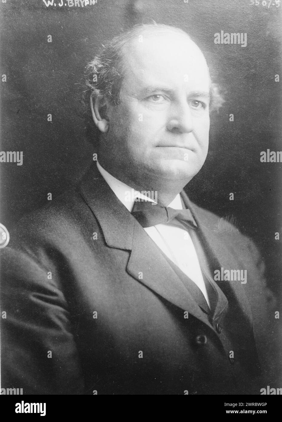 W.J. Bryan, Photograph shows Democratic Party politician William ...
