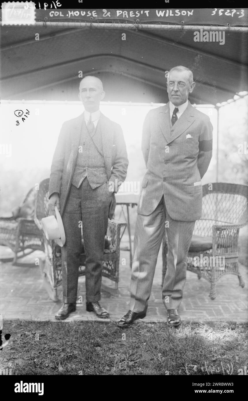 Politician edward mandell house hi-res stock photography and images - Alamy