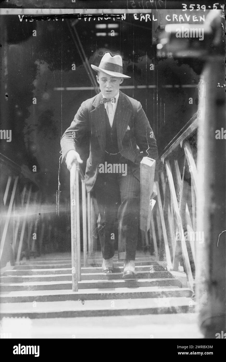 Earl Craven, Photograph shows William George Bradley Craven, 5th Earl ...