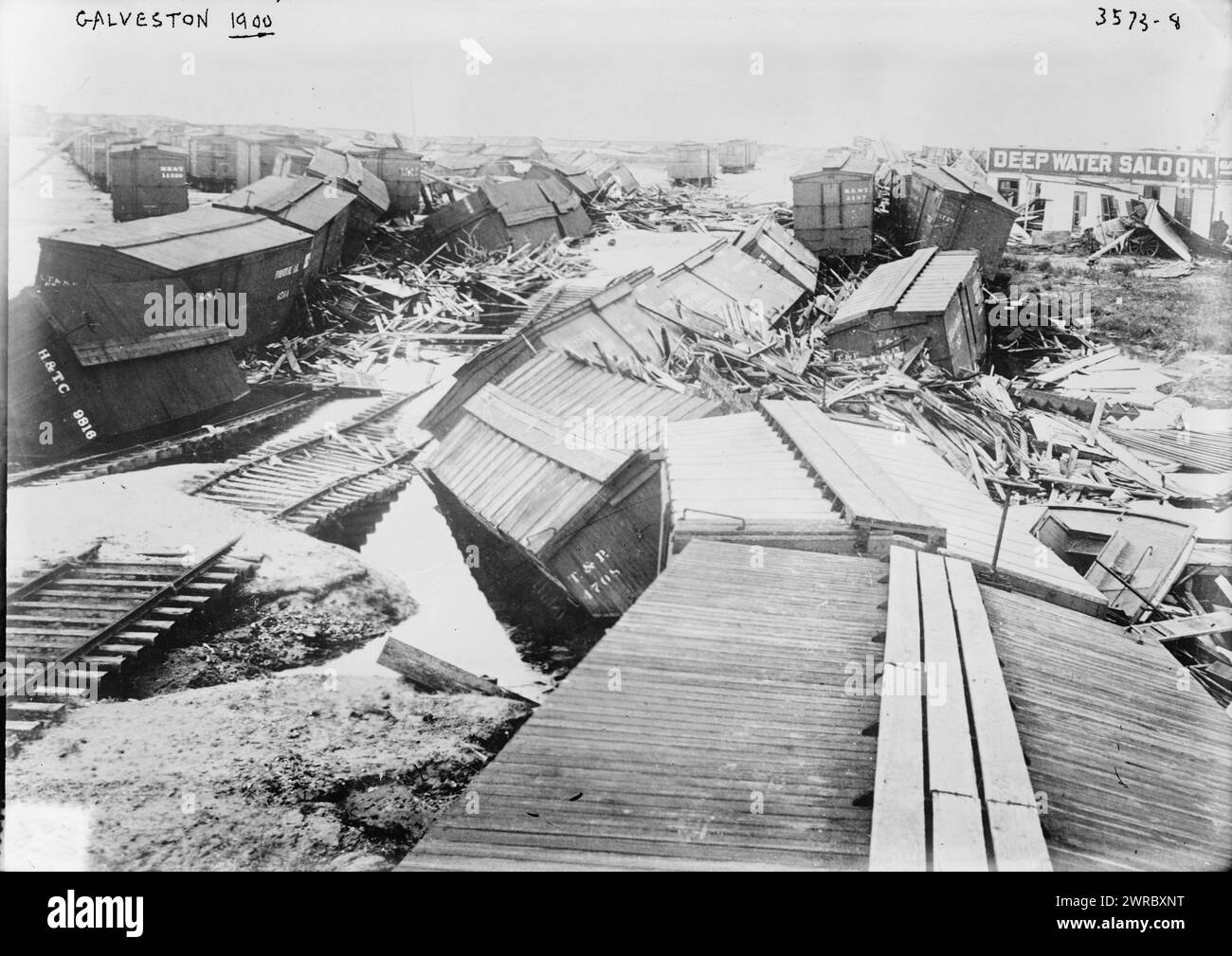 1900 galveston hurricane hi-res stock photography and images - Alamy