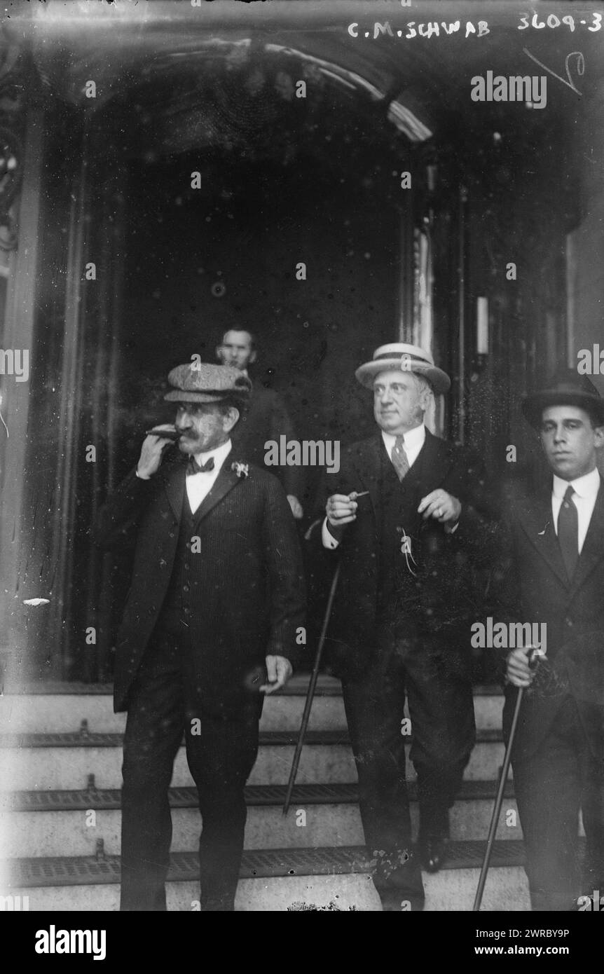 American steel magnate charles michael schwab hi-res stock photography ...