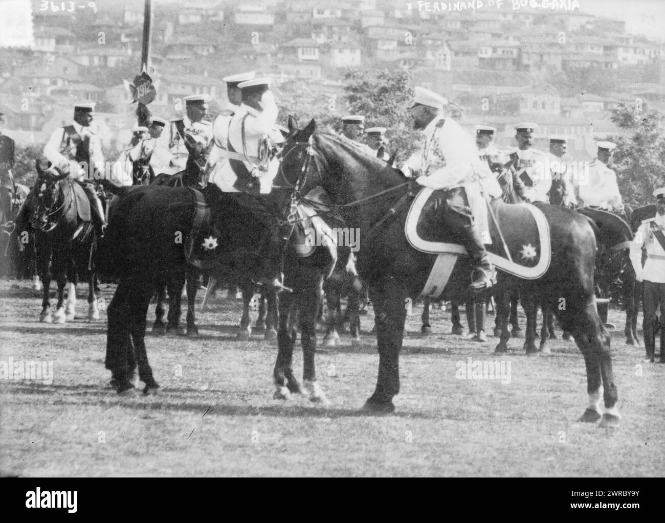 Ferdinand of Bulgaria, Photograph shows Ferdinand I, Czar of Bulgaria ...