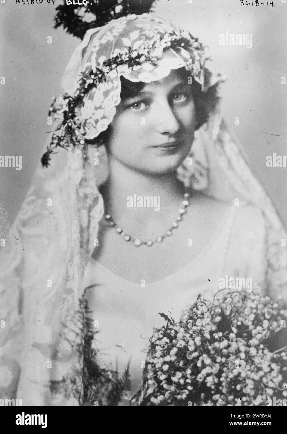 Astrid of Belg. i.e., Belgium, Photograph shows Astrid of Sweden (1905 ...