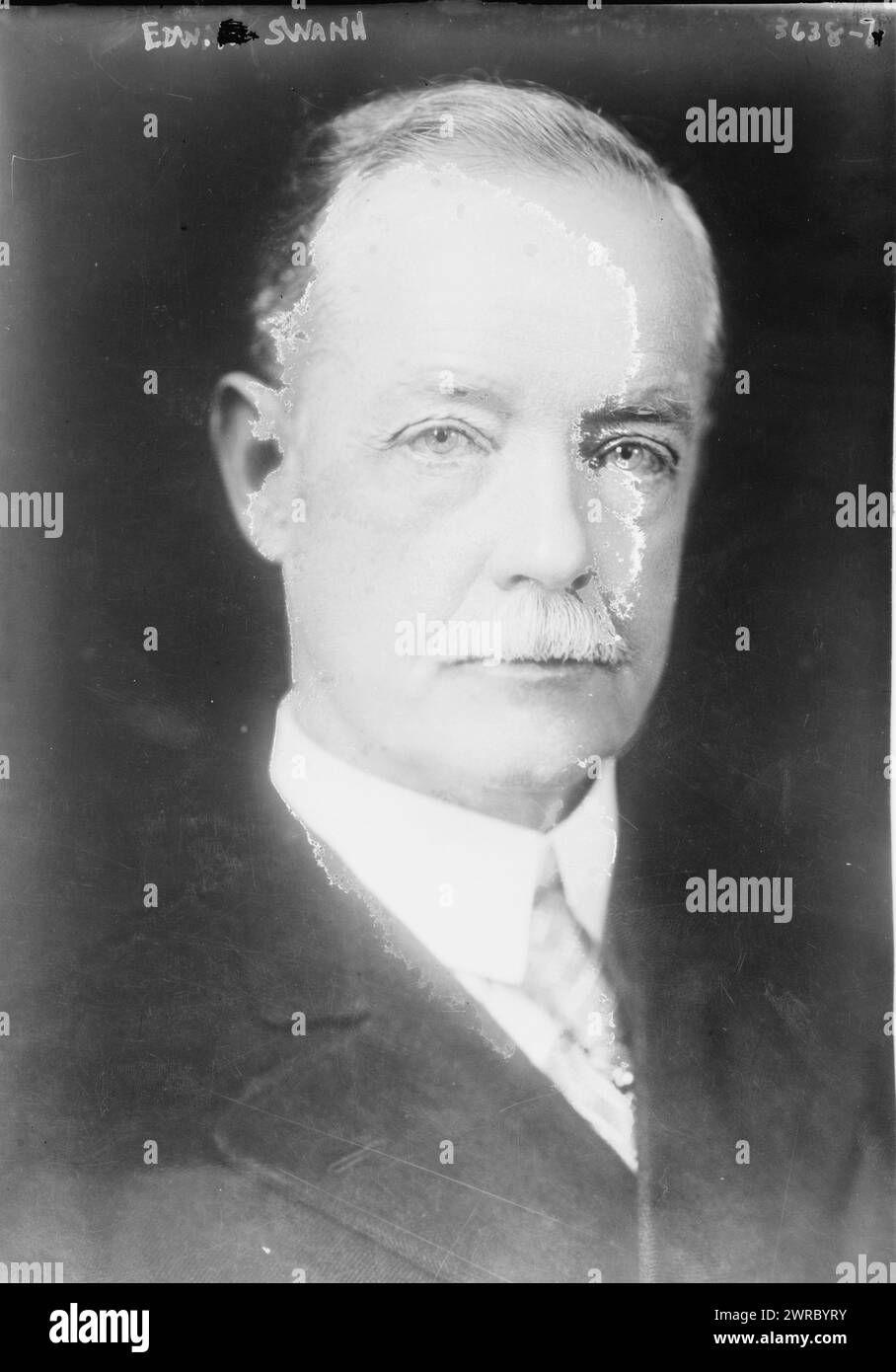 Edw. Swann, Photograph shows New York County District Attorney Edward ...